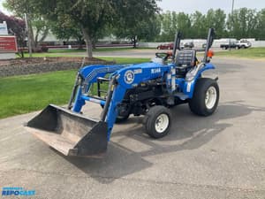 SOLD - New Holland TC18 Compact Tractor Tractors with 484 Hrs | Tractor ...