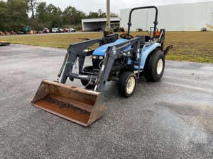 SOLD - NEW HOLLAND TC33 4X4 TRACTOR W/ LOADER Tractors with 1,511 Hrs ...