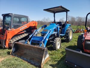 SOLD - New Holland TC35 Compact Loader Tractor Tractors with 1,526 Hrs ...