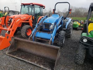 SOLD - New Holland TC40DA Compact Loader Tractor Tractors with 2,924 ...