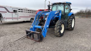 SOLD - New Holland TS115A Lot No. 4133 Tractors with 7,392 Hrs ...