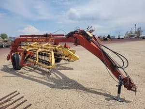 SOLD - New Holland Unitized 216 Twin Rake Set Hay and Forage | Tractor Zoom