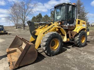 SOLD - New Holland W130 Lot No. 3182 Construction with 6,173 Hrs ...