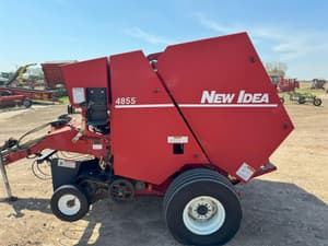 SOLD - New Idea 4855 Lot No. 1220 Hay and Forage with --- Bales ...