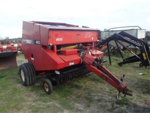 SOLD - New Idea 4855 Lot No. 15127 Hay and Forage with --- Bales ...