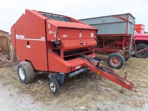 SOLD - New Idea 4865 Lot No. 2190 Hay and Forage with --- Bales ...