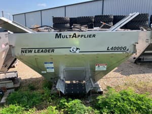 SOLD - New Leader L4000G4 Lot No. 160 Chemical Applicators with --- Hrs ...