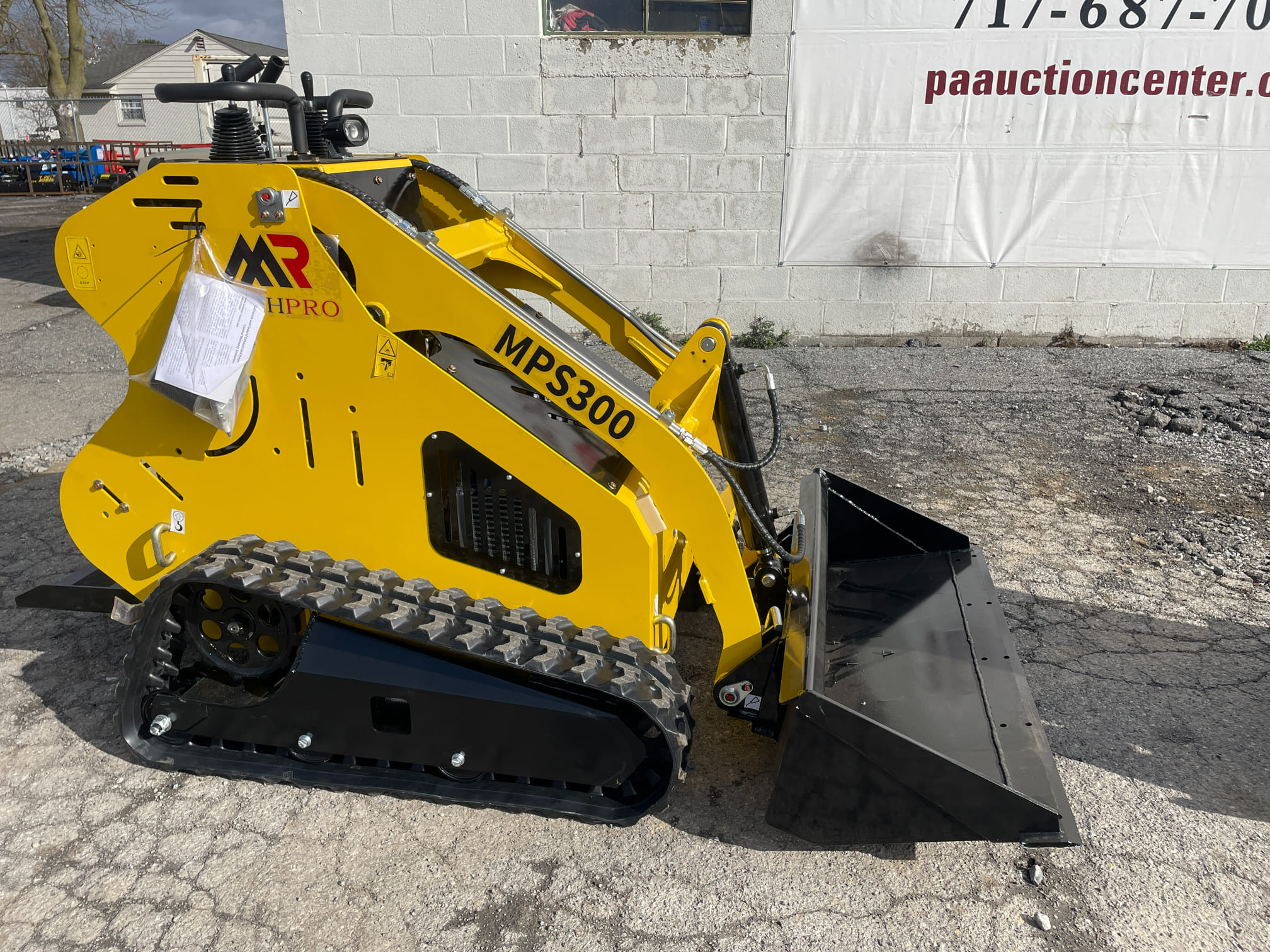 SOLD - New MachPro MP-S300 Mini Stand On Skid Loader Construction with ...