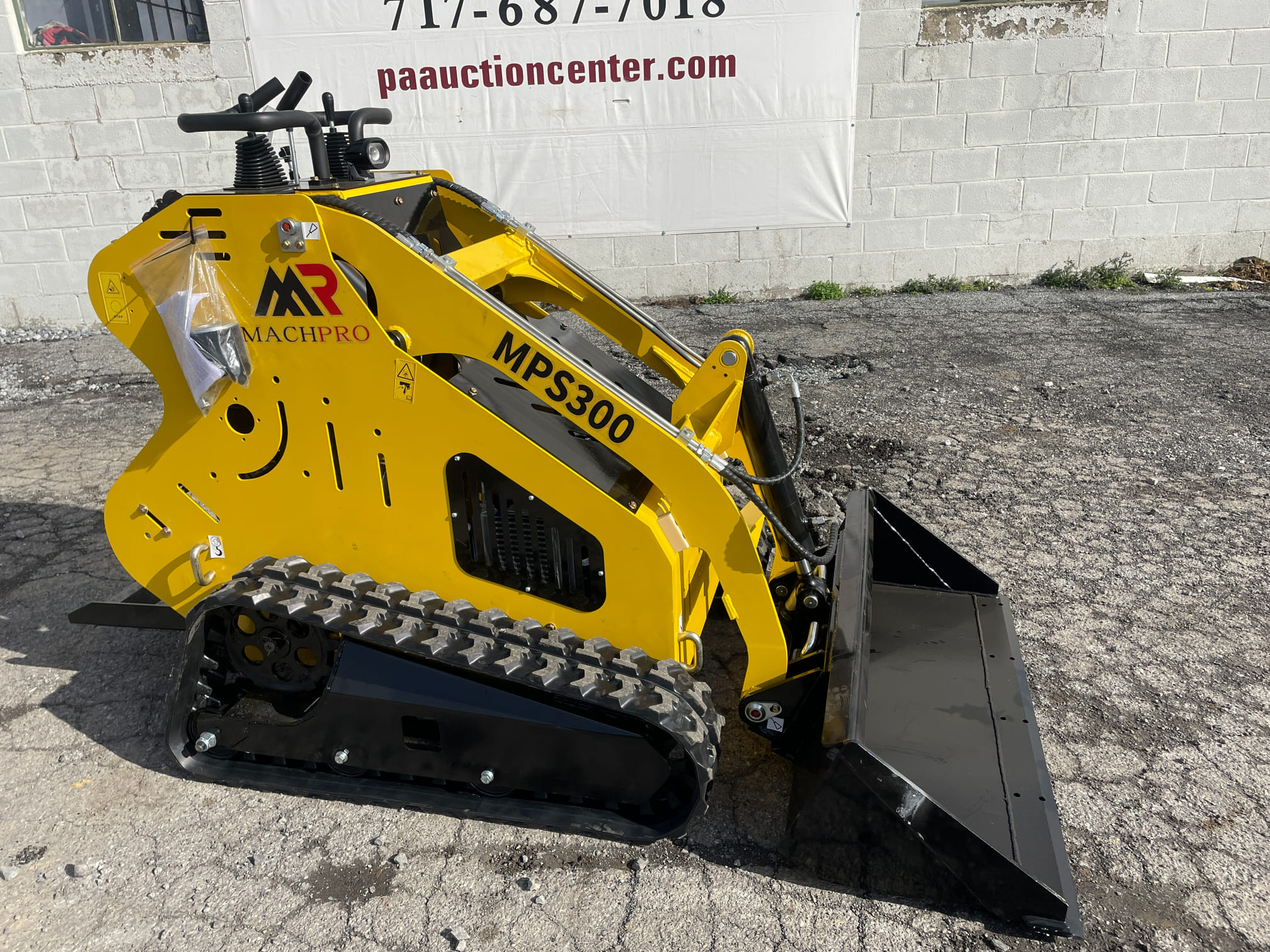 SOLD - New MachPro MP-S300 Mini Stand On Skid Loader Construction with ...