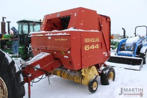 SOLD - New Holland 644 Lot No. 5875 Hay and Forage with --- Bales ...