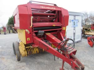 SOLD - NH 848 Round Baler, Net Wrap w/Control Monitor, Hay and Forage ...