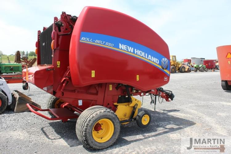 New Holland RB550 Hay and Forage Balers - Round for Sale | Tractor Zoom