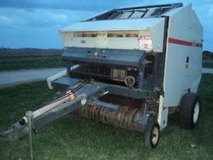 SOLD - NI 486 round baler w/ monitor Hay and Forage with --- Bales ...