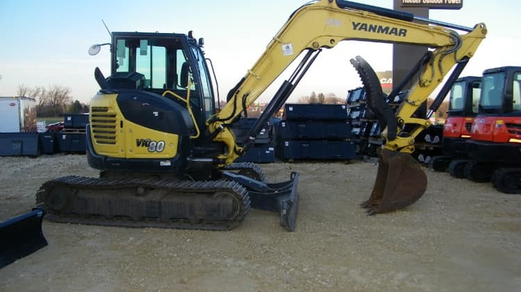 Yanmar VIO80 Construction Compact Excavators for Sale | Tractor Zoom