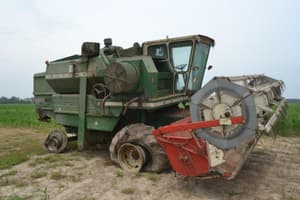 SOLD - Oliver 5555 Lot No. 26 Combines with --- Hrs | Tractor Zoom