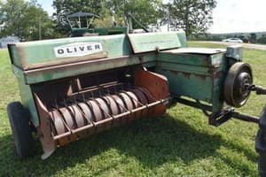 SOLD - Oliver 620 Lot No. 2502 Hay and Forage with --- Bales | Tractor Zoom