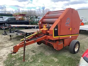 SOLD - OMC 590 Lot No. 411 Hay and Forage with --- Bales | Tractor Zoom