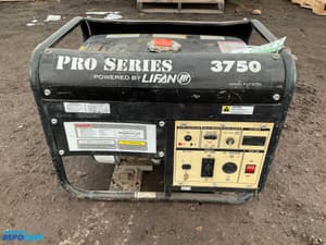 SOLD - Pro Series Powered By Lifan LF3750 Generator Other Equipment ...
