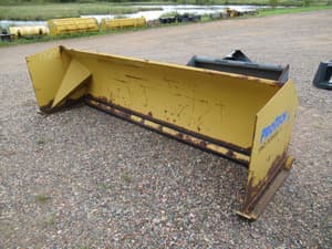 SOLD - Pro-Tech 10ft Skid Steer Mount Snow Pusher (Jim Falls, WI) Other ...