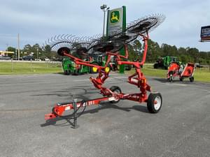 SOLD - Rhino 8 Wheel Econo Hay Rake Hay and Forage with 8 ft | Tractor Zoom