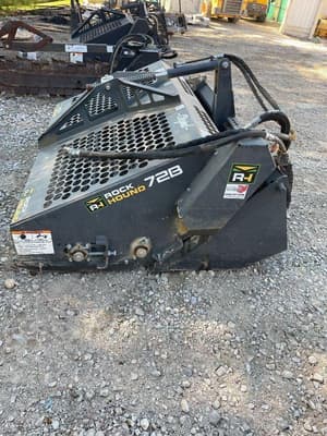 SOLD - Rock Hound 72B Landscape Rake Skid Steer Attachment Other ...
