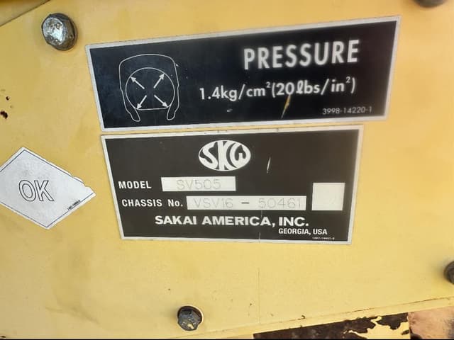 Sakai SV505 Lot No. 74 Construction For Sale with 6,330 Hrs | Tractor Zoom