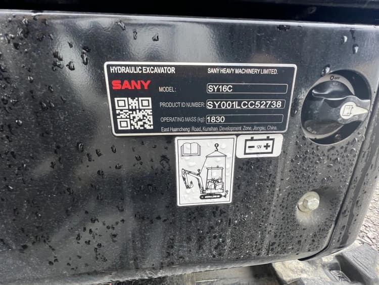 SANY SY16 Construction Compact Excavators for Sale | Tractor Zoom
