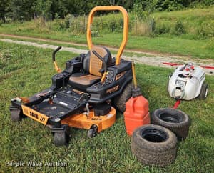 SOLD - Scag Freedom Z Lot No. EO4553 Other Equipment with 52 Hrs ...