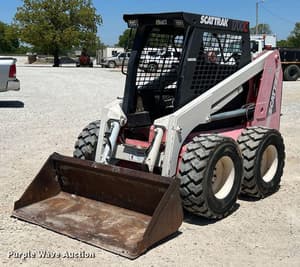 SOLD - Scat Trak 1700C skid steer loader Construction with 6,774 Hrs ...