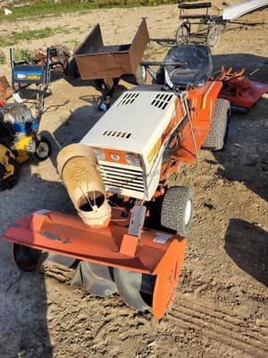 SOLD - SIMPLICITY 5216 GARDEN TRACTOR MOWER & SNOWBLOWER Other ...