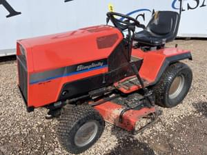 SOLD - Simplicity Sunstar Riding Mower w/Cab & Blower Other Equipment ...