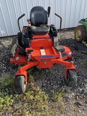 SOLD - Simplicity Courier XT Lot No. 814 Other Equipment with 49 Hrs ...