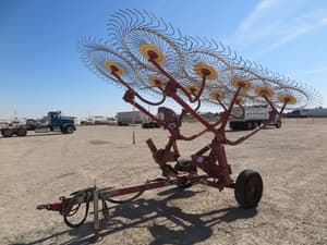 SOLD - Sitrex 10 Wheel Hay Rake Hay and Forage | Tractor Zoom