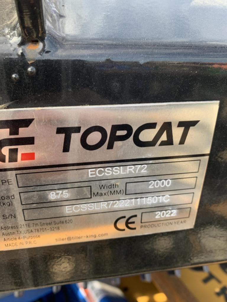 Tractor Zoom - 2022 Topcat ECSSLR72