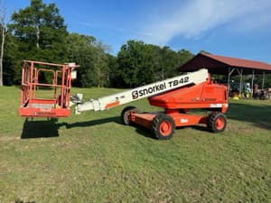 SOLD - Snorkel TB42 Aerial Man Lift Construction with 5,355 Hrs ...