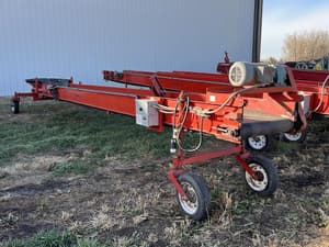 SOLD - Spudnik butt conveyor with mucket 30' length, 30" width, Model ...