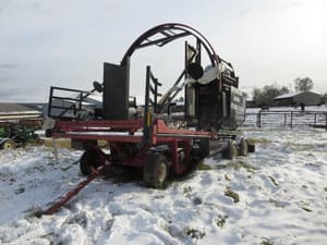 SOLD - Stinger 4000 Cube-Line Bale Wrapper (Almond, WI) Hay and Forage ...