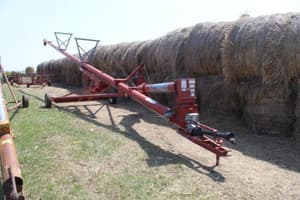 SOLD - Sudenga 8 In. x 61 Ft. Auger w/ Hyd. Lift, End PTO, Swing Hopper ...