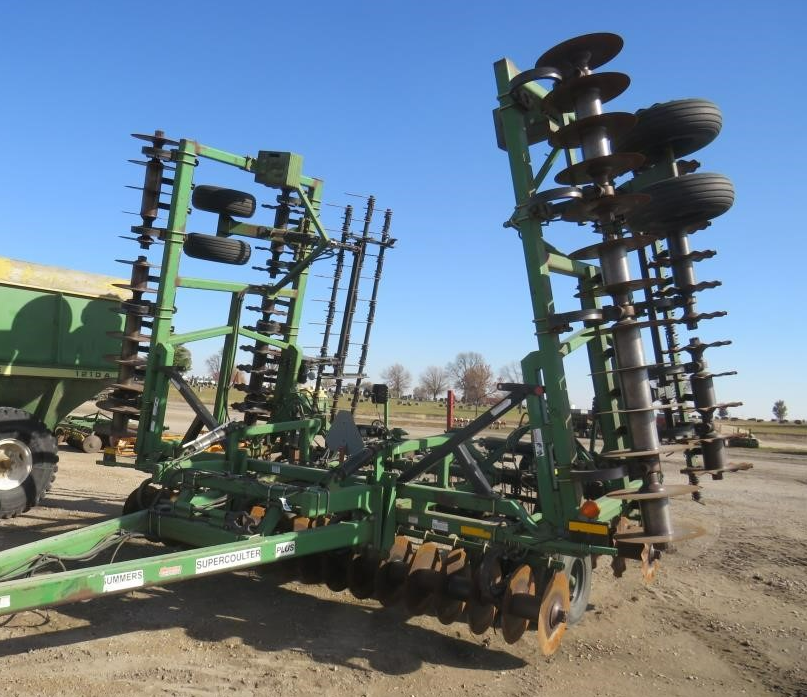 SOLD - Summers Super Coulter Plus Tillage Vertical Tillage | Tractor Zoom