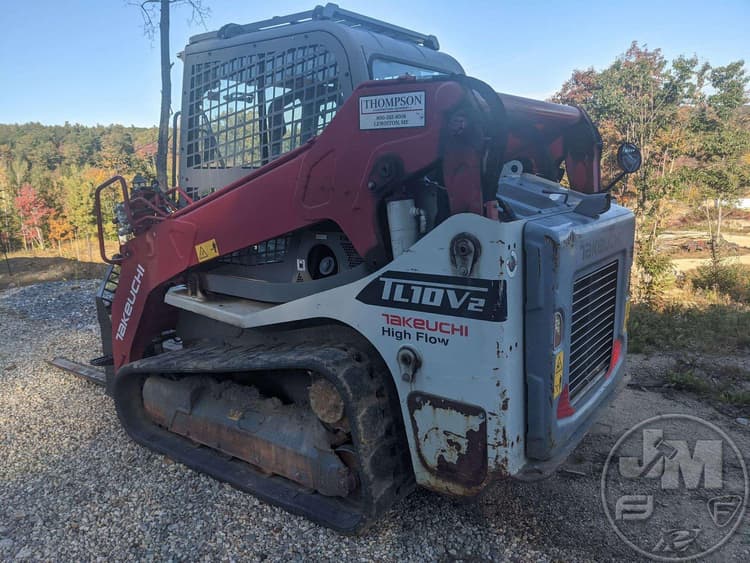 SOLD - Takeuchi TL10V2 Construction Compact Track Loaders | Tractor Zoom