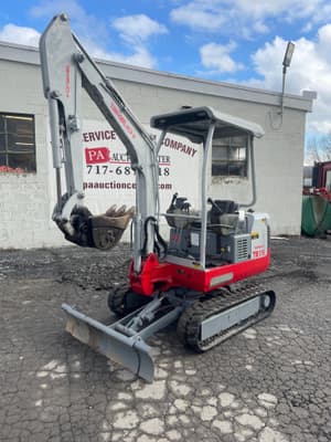 SOLD - Takeuchi TB016 Lot No. 131 Construction with 1,050 Hrs | Tractor ...