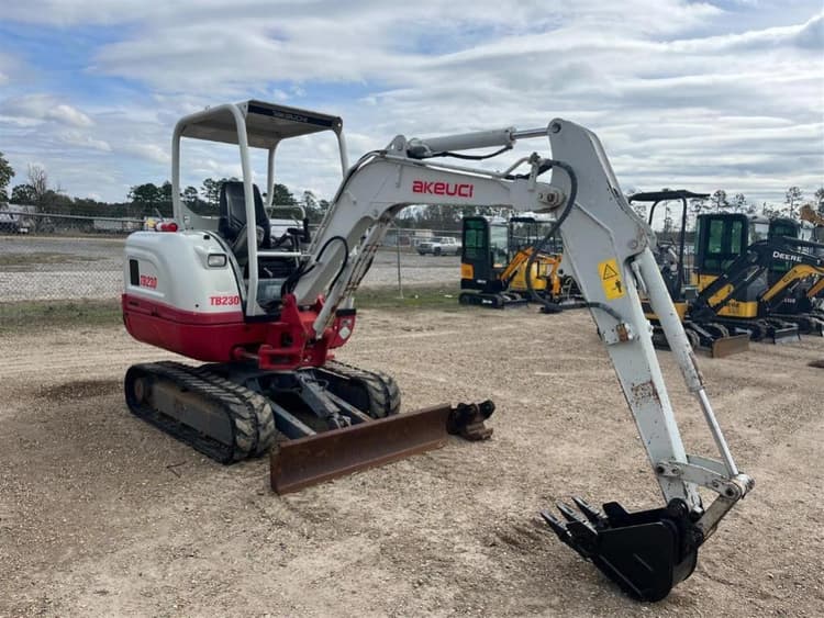 Takeuchi TB230 Construction Compact Excavators for Sale | Tractor Zoom