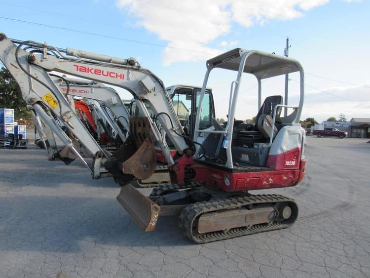 Takeuchi TB230 Construction Compact Excavators for Sale | Tractor Zoom
