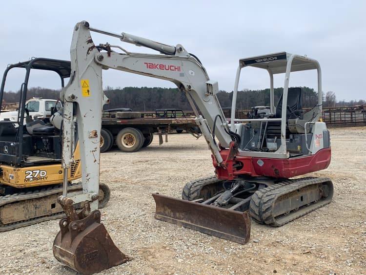 SOLD - Takeuchi TB235 Construction Compact Excavators | Tractor Zoom