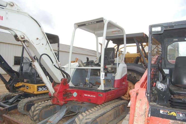 SOLD - Takeuchi TB240 Construction Compact Excavators | Tractor Zoom