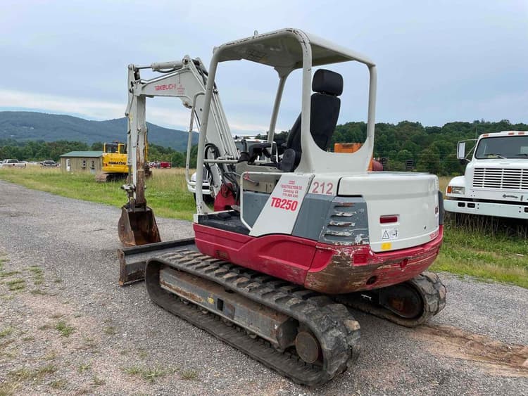Takeuchi TB250 Construction Compact Excavators for Sale | Tractor Zoom