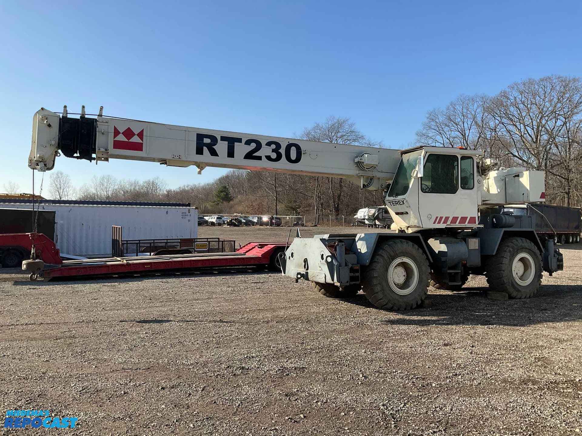 Terex RT230 Construction Crane for Sale | Tractor Zoom