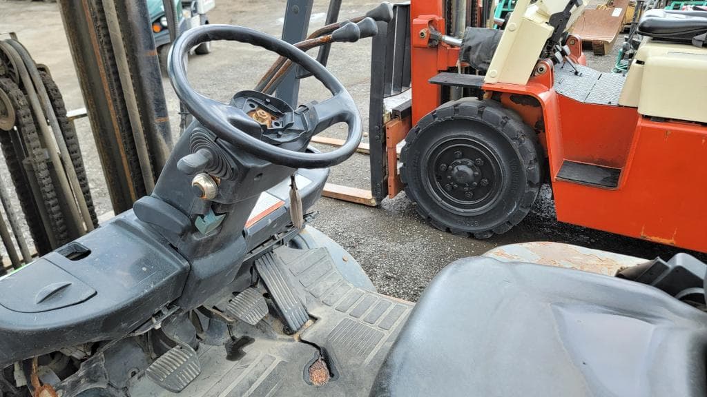 Toyota 8FGU25 Construction Forklifts for Sale | Tractor Zoom