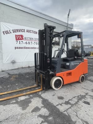 SOLD - Toyota 8FGCSU20 Lot No. 307 Construction with 17,041 Hrs ...