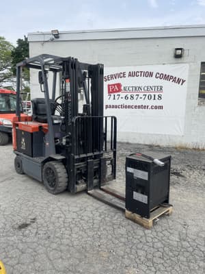 SOLD - Toyota 7FBCU25 Lot No. 311 Construction with 12,760 Hrs ...